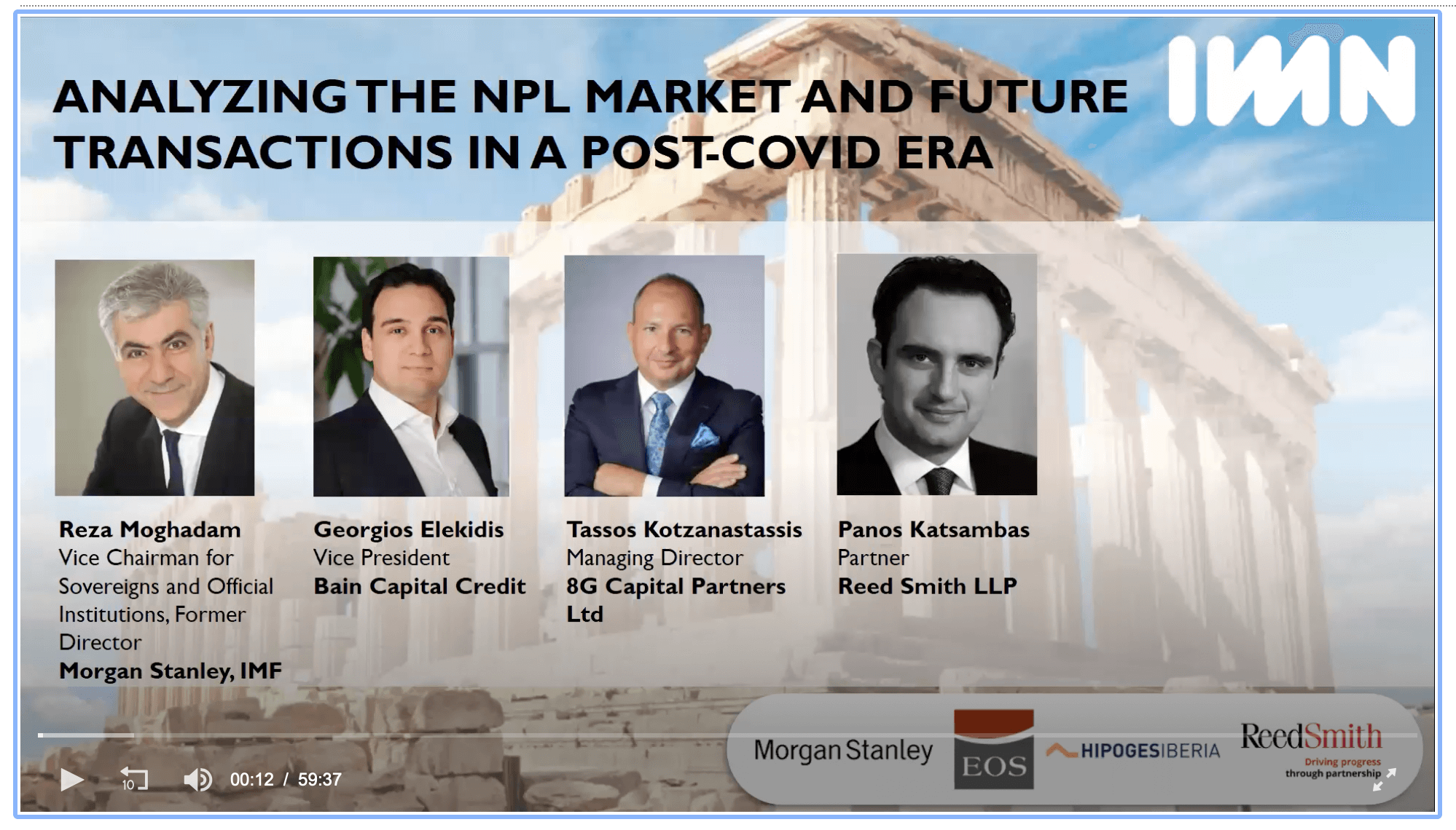 Greek Banking System: NPL Management and - 8GCP